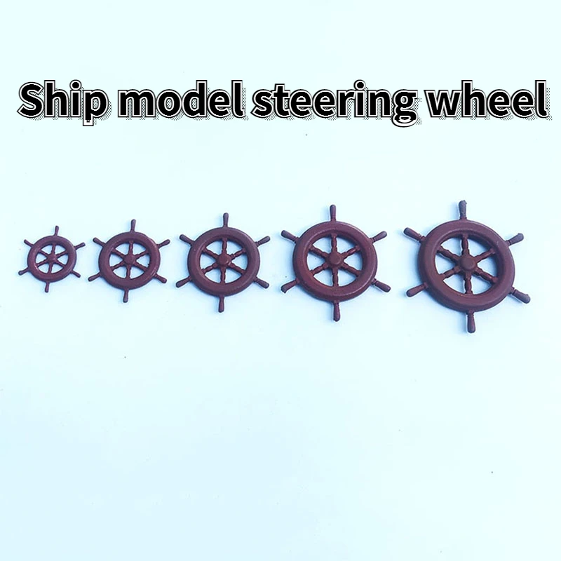 Ship Model Rudder American Mediterranean Steering Wheel Retro Old Ship ...