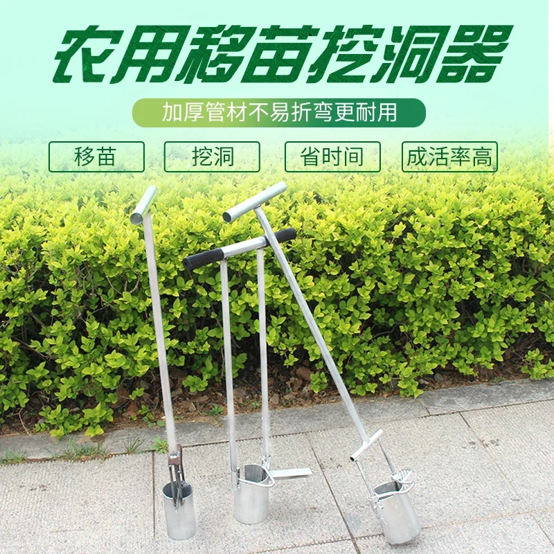 Corn-transplanting-artifact-seedling-digger-hole-planting-seedling ...