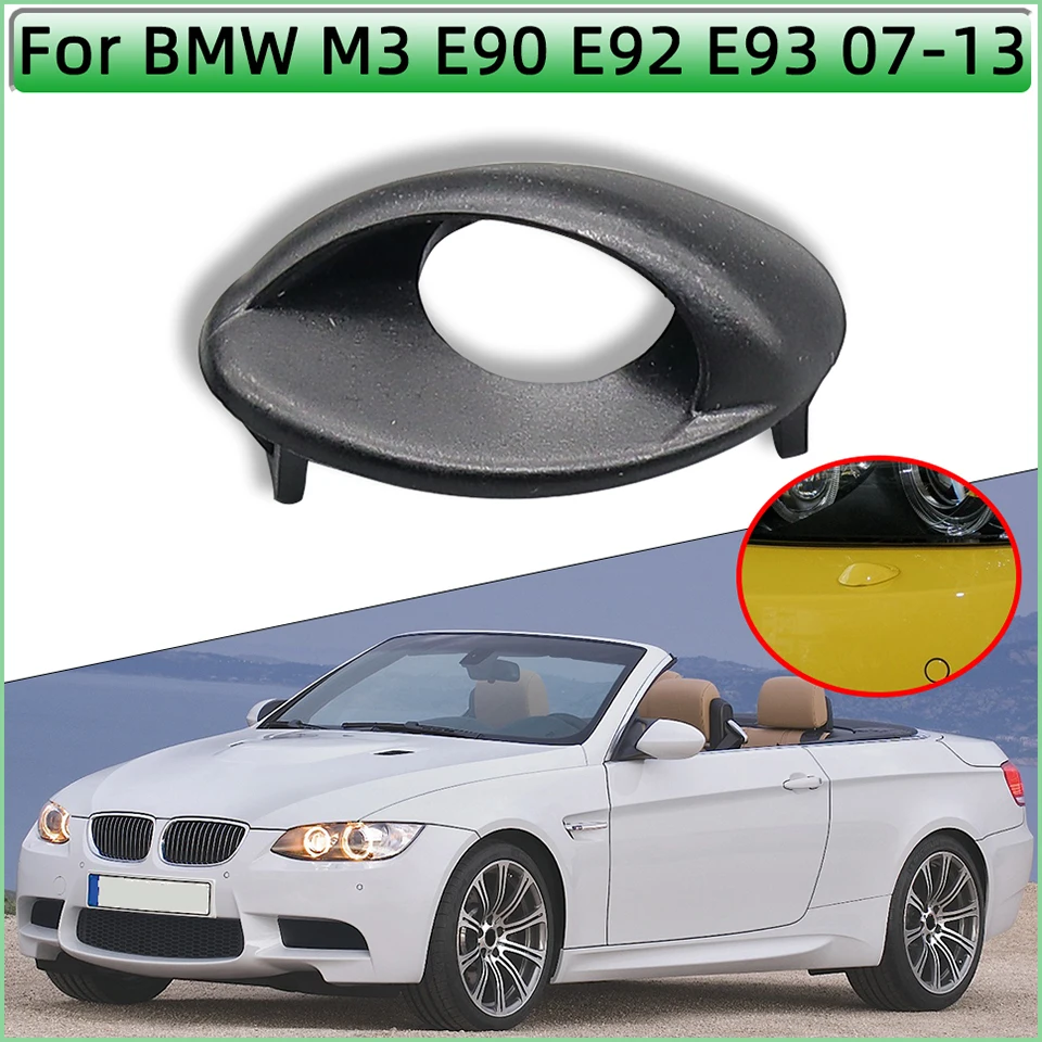 For-BMW-M-Series-M3-E90-E92-E93-Bumper-Headlight-Washer-Nozzle-Cover ...