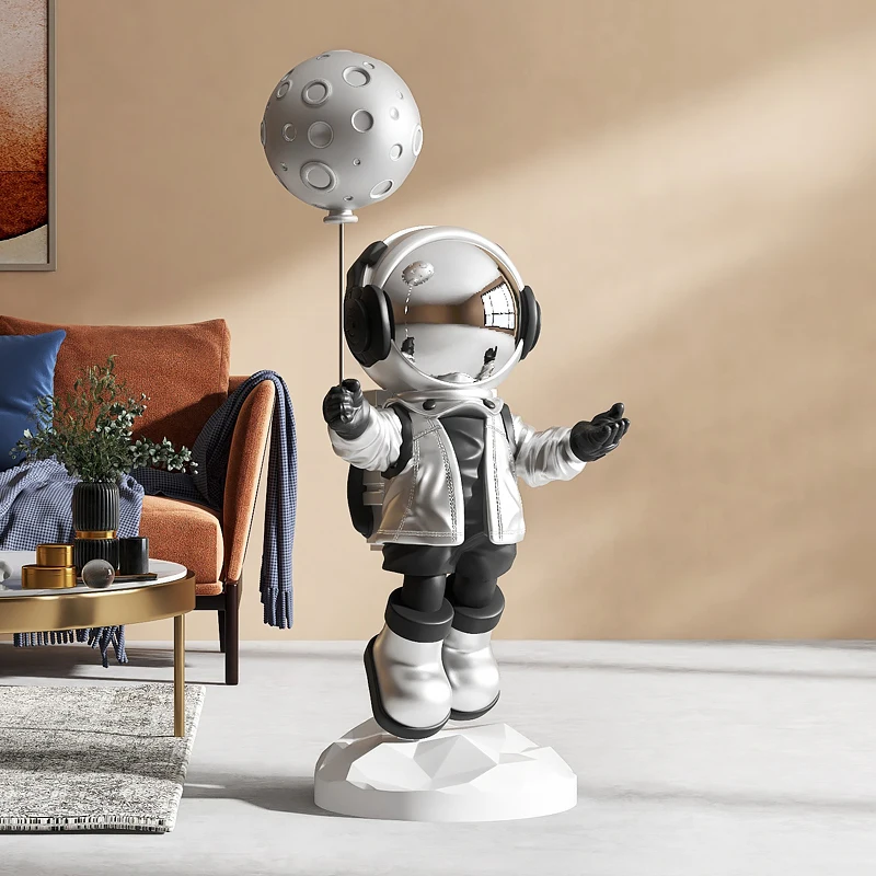 Creative-Spaceman-Ornaments-for-Home-Large-Statue-Floor-Astronaut ...