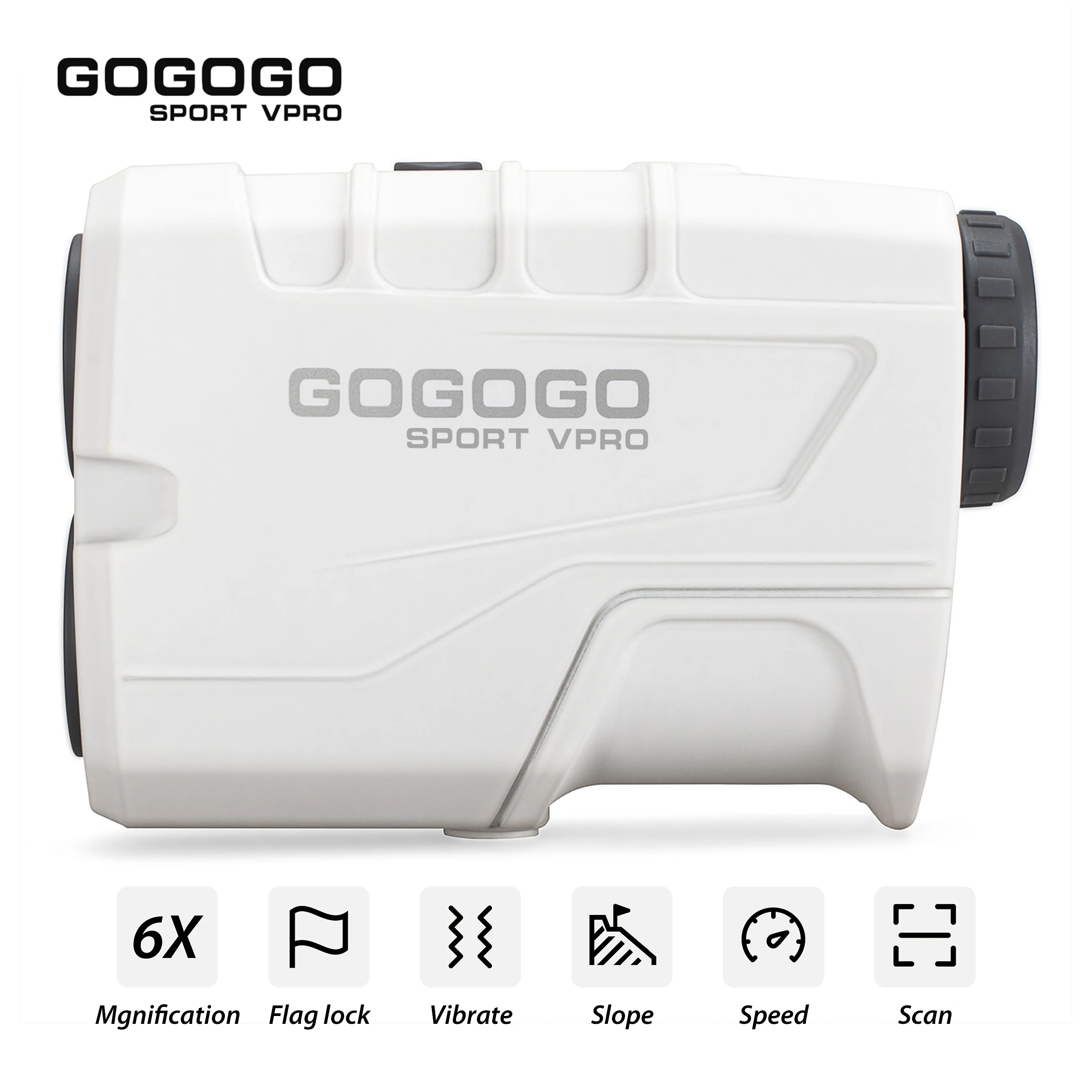Gogogo-Sport-Vpro-Laser-Golf-Hunting-Rangefinder-800m-900y-Rechargeable-Range-Finder-6X ...