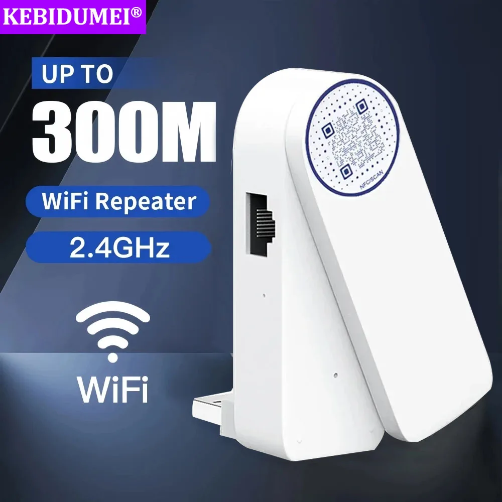 300Mbps-USB-Wireless-WIFI-Repeater-with-RJ45-Network-Port-2-4G-WiFi ...