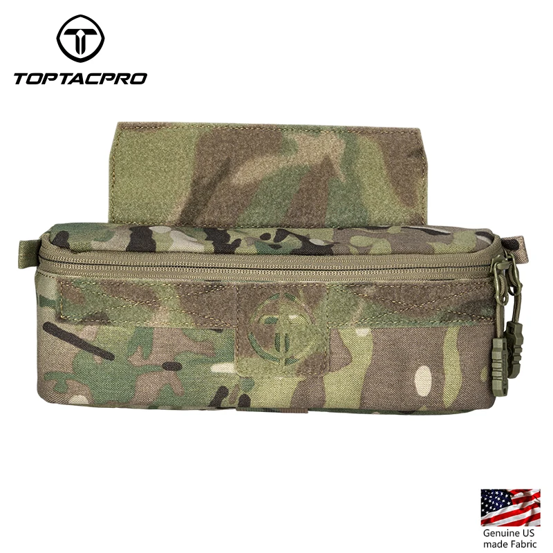 TOPTACPRO-Tactical-Drop-Dump-Pouch-AVS-JPC-CPC-Waist-Pouch-EDC-Combat ...