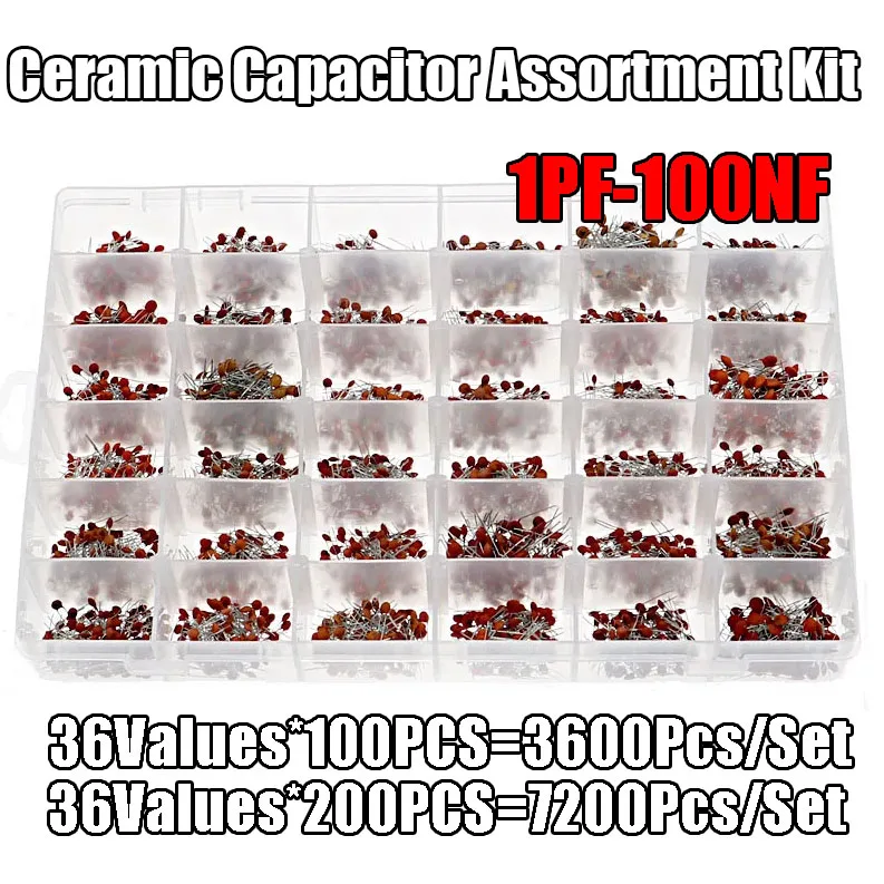 3600Pcs-1PF-100nF-Ceramic-Capacitor-Assortment-Kits-10PF-22PF-33PF-47PF ...