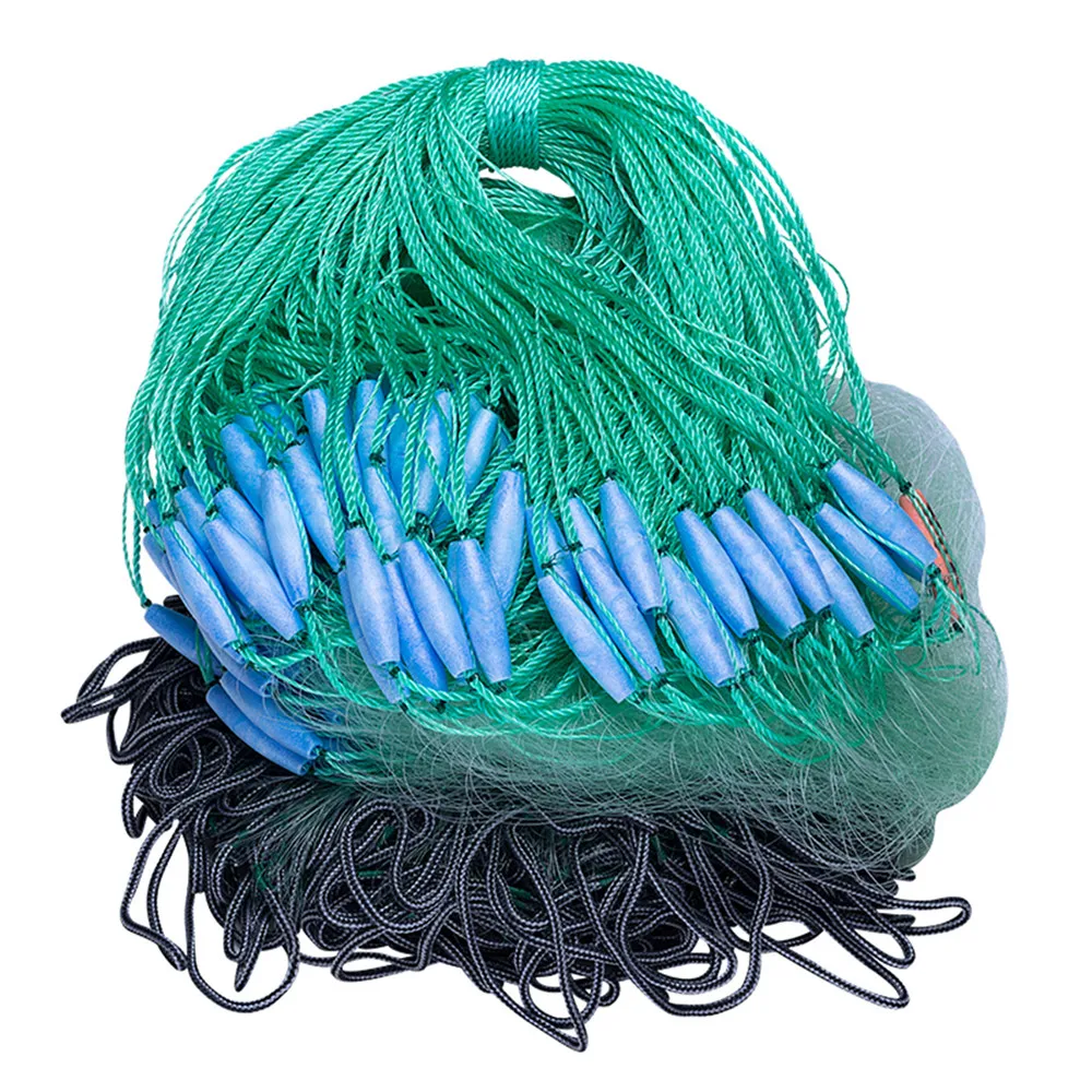 Strong-Monofilament-Nylon-Network-Fishing-Net-Anti-winding-Rope-Sinker ...