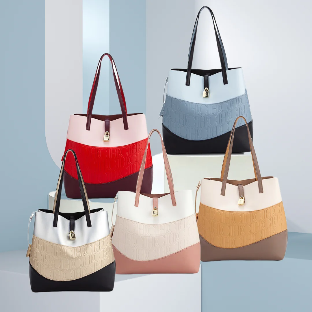 CHHC-Ladies-bucket-bag-Color-blocked-large-capacity-single-shoulder ...