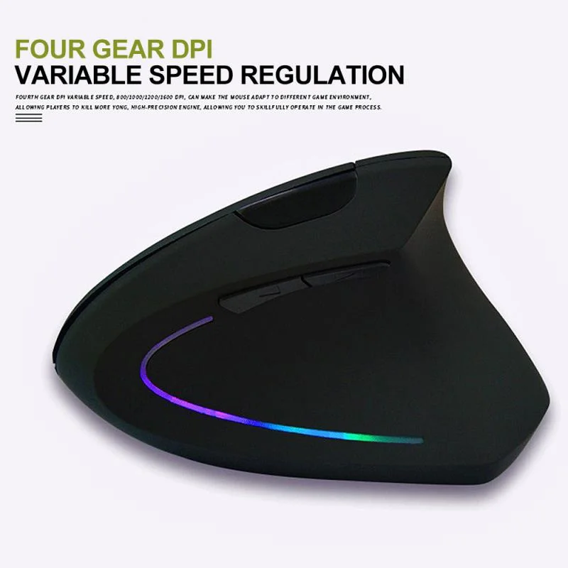 Rat-n-Vertical-ergon-mico-para-Gamer-Mouse-con-rueda-de-desplazamiento ...
