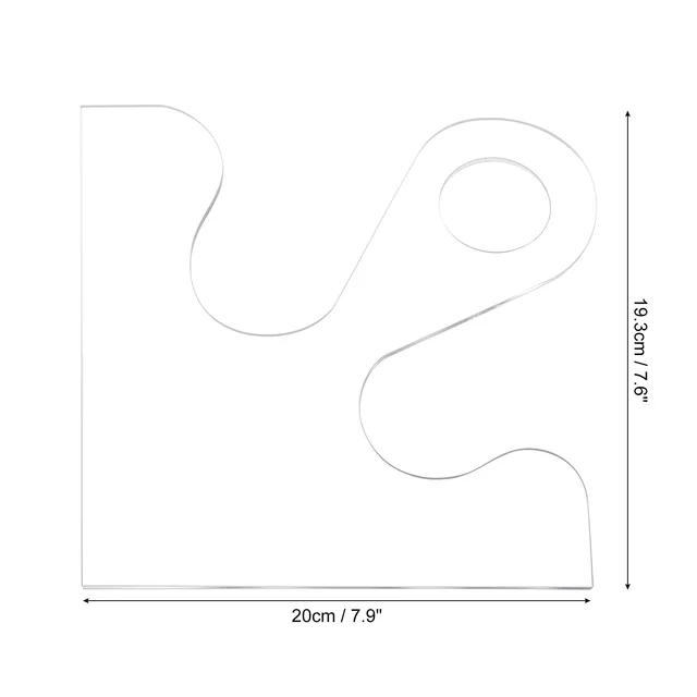 Router Templates For Woodworking 11.75x7.75 Five Pocket Tray 02 Acrylic ...