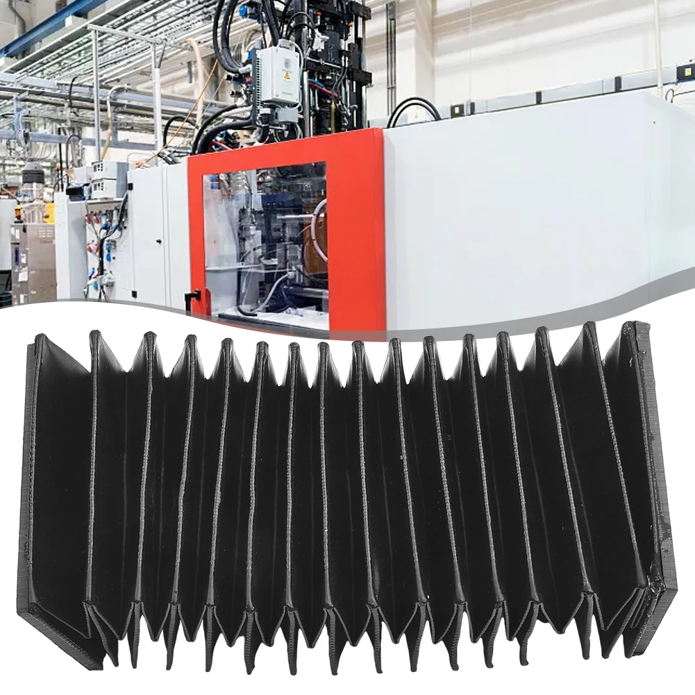 HGR20 Bellows Linear Guide Rail Stretched Length CNC Dust Cover For 3D ...