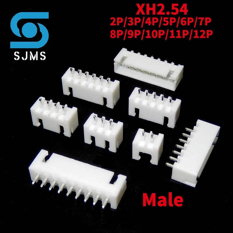 50PCS-Lot-XH2-54-Pin-Header-Connector-2P-3P-4P-5P-6P-7P-8P-9P-10P.jpg