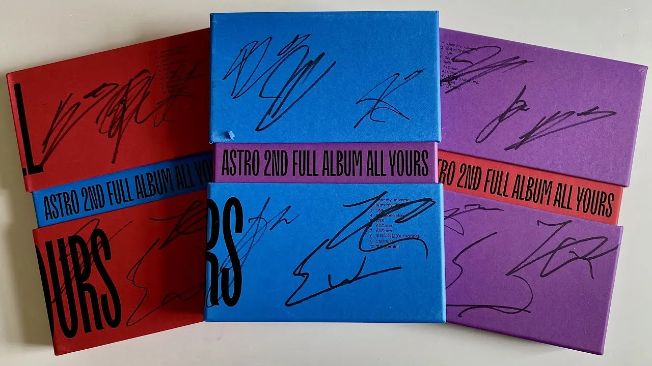 ASTRO-segundo-lbum-completo-autografiado-ALL-Yours-CD-K-POP-todos-los ...