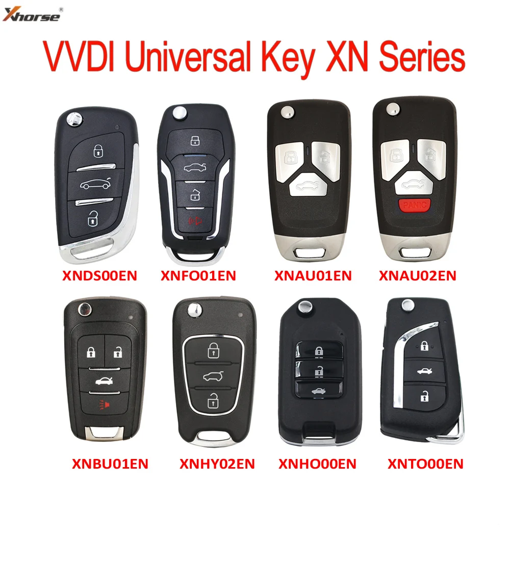 XHORSE-VVDI-Universal-Wireless-Remote-Key-XN-Series-XNDS00EN-XNBU01EN ...