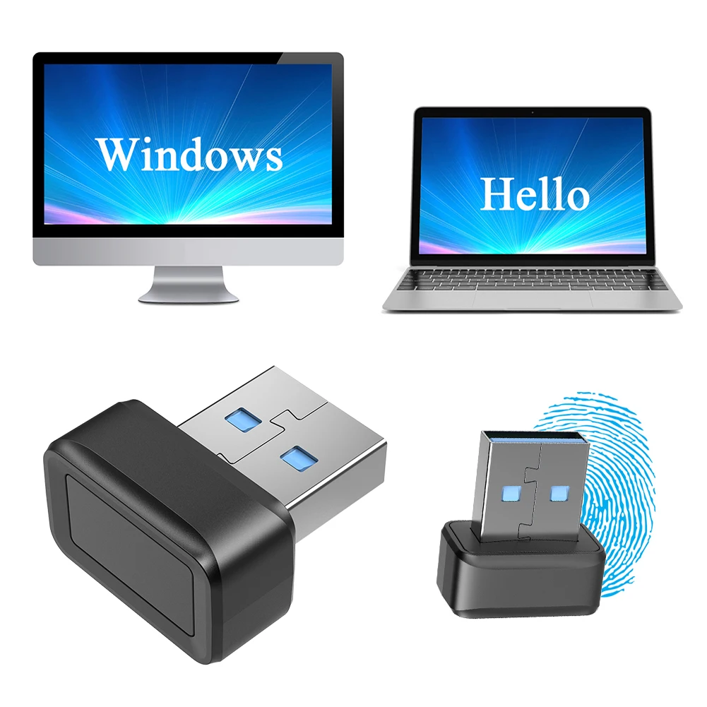 FIDO-U2F-Lecteur-d-empreintes-digitales-USB-mini-cl-de-s-curit-biom ...