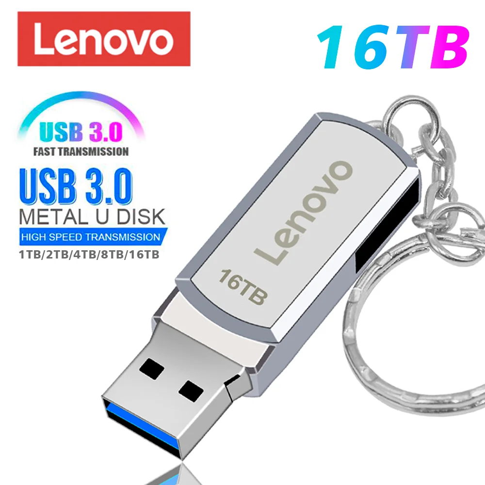 Lenovo-16TB-Metal-USB-Flash-Drive-USB3-0-High-Speed-Read-And-Write-Pen ...