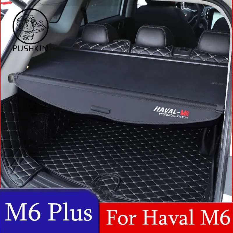 For-Haval-M6-Plus-2021-2022-2023-Auto-Parts-Trunk-Privacy-Cargo-Cover ...