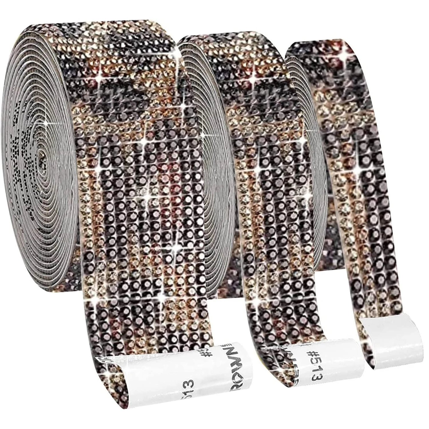 Self-Adhesive-Crystal-Rhinestone-Sticker-Diamond-Ribbon-DIY-Sticker ...