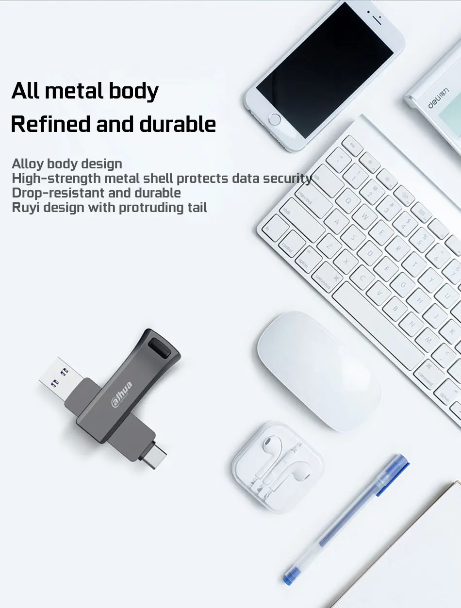 Dahua P629 256GB 2 In 1 USB3.2 Gen1 & Type-C Flash Drive | CyberDeals ...