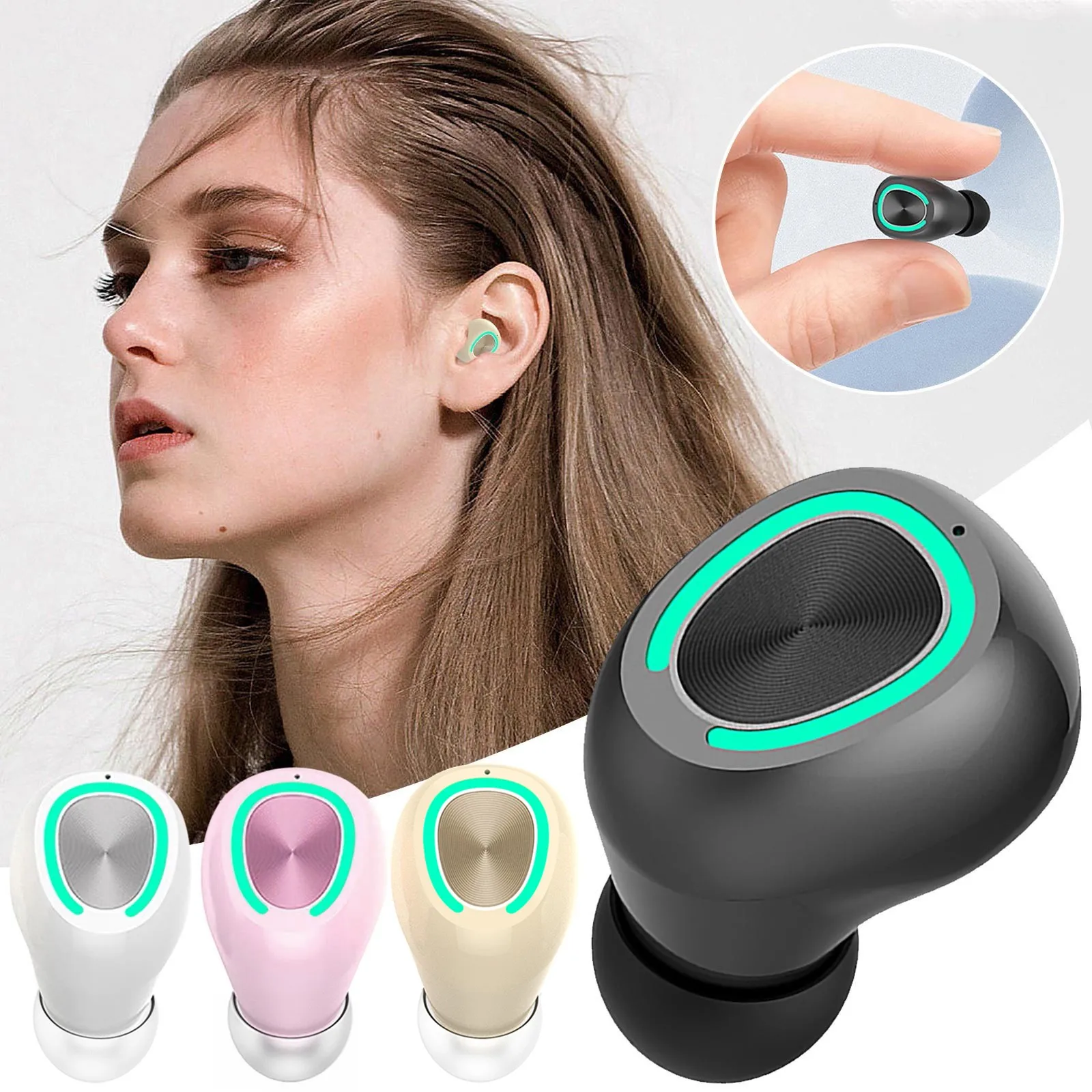 Mini-Wireless-Earphone-Invisible-Single-Sports-Bluetooth-Headphone ...