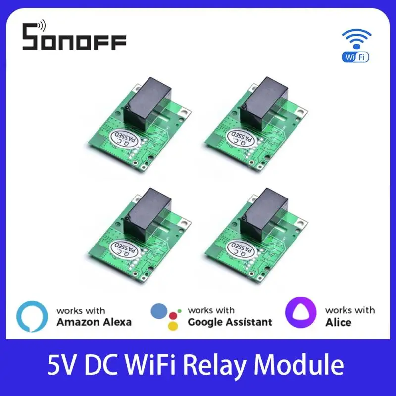 SONOFF-Relay-Module-RE5V1C-Switch-Wifi-Smart-Switch-5V-DC-Wireless ...