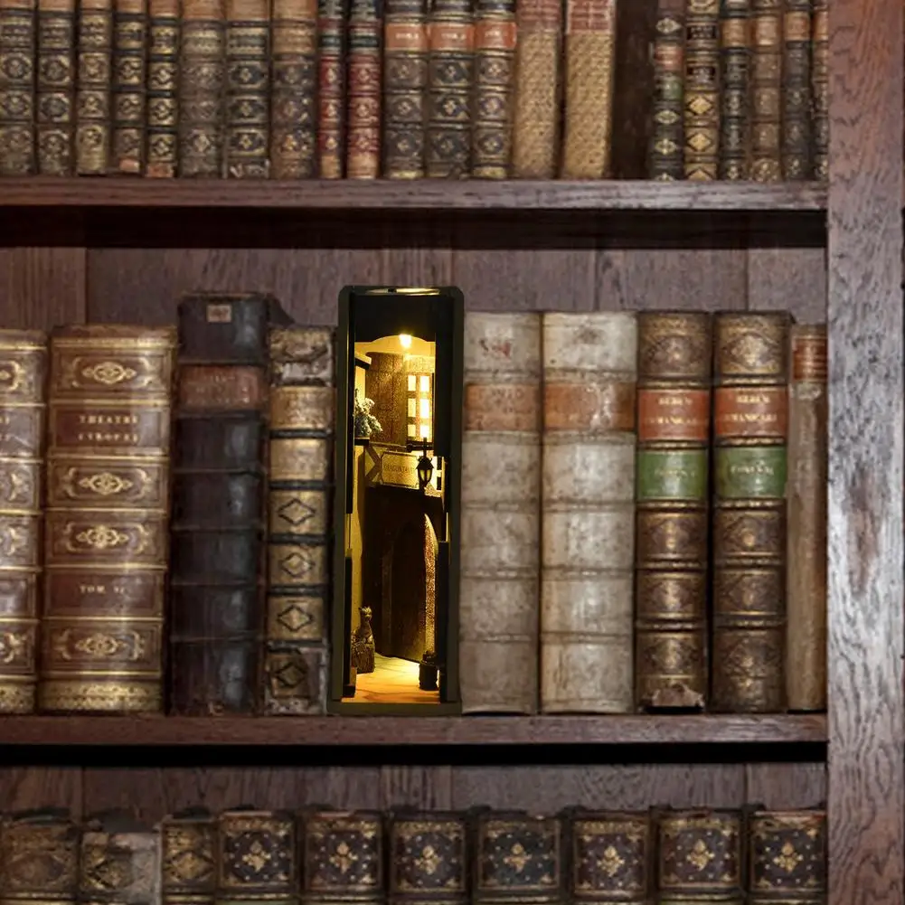 Medieval-Bookshelf-Insert-Box-Bookends-Desktop-Organizer-Non-skid ...