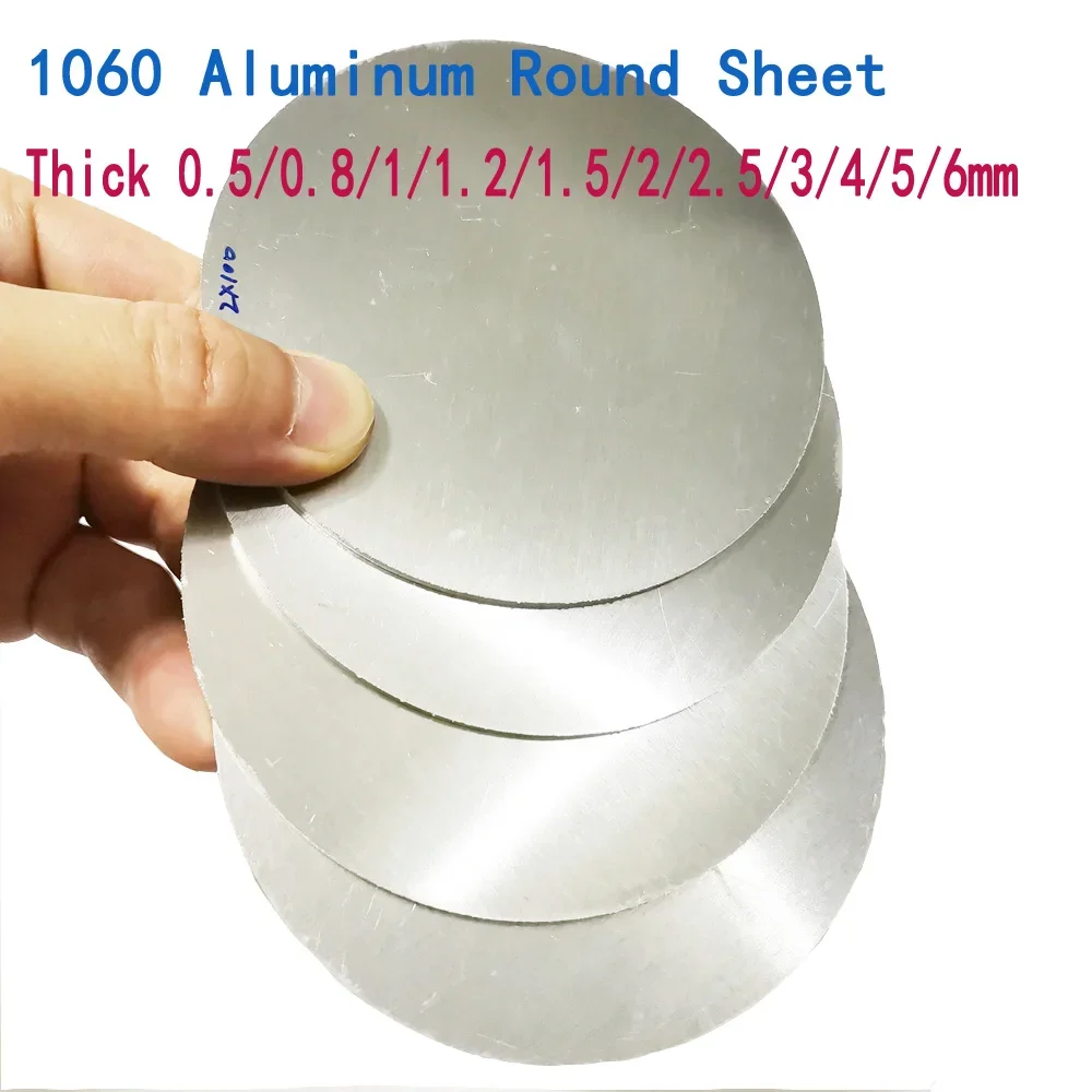 1Pc-1060-Aluminum-Circular-Sheet-Disc-Aluminum-Round-Plate-Round-Disk ...