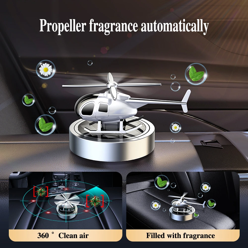 Car-Air-Freshener-Solar-Helicopter-Auto-Flavoring-Car-Perfume-Interior ...