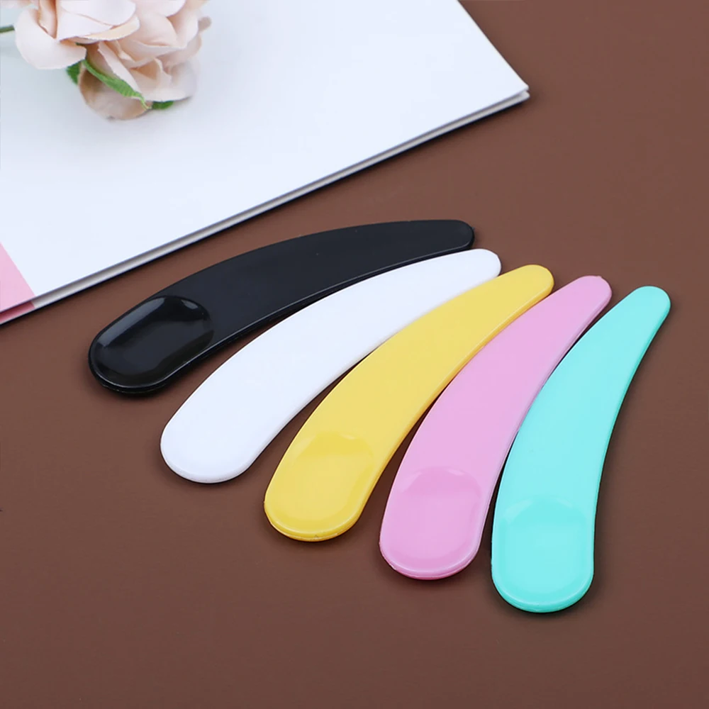 100Pcs-Mini-Cosmetic-Mask-Spatula-Disposable-Curved-Scoop-Makeup-Mask ...