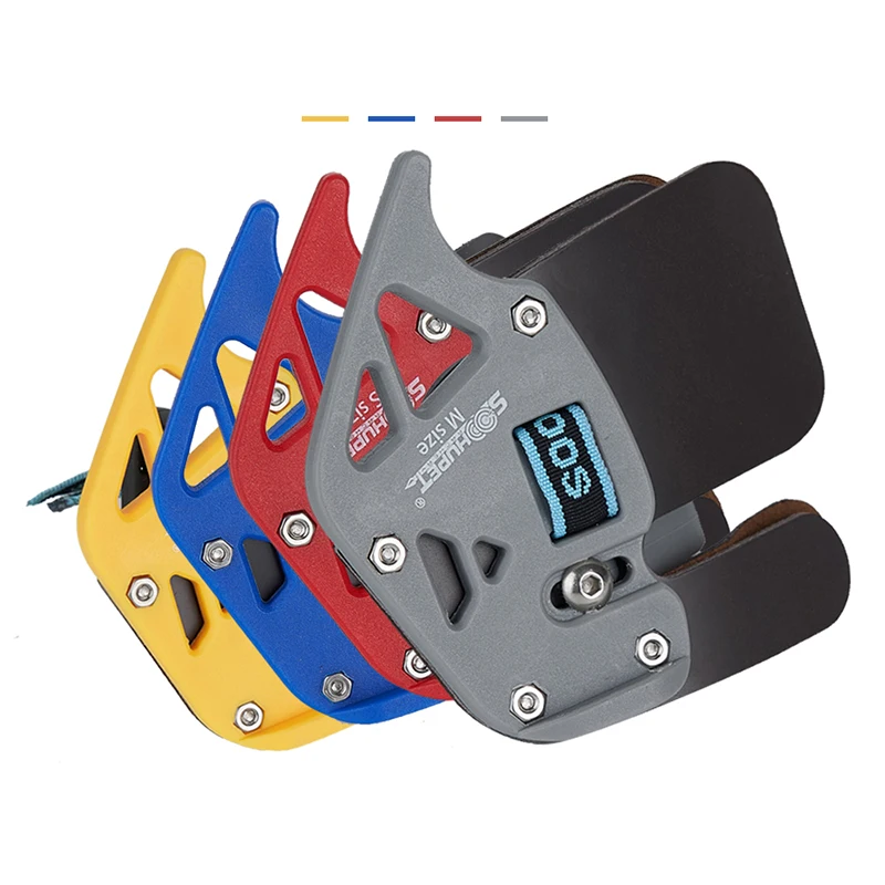 1PC-Archery-Finger-Tab-Guard-Protection-Leather-Sports-Finger-Guard-For ...