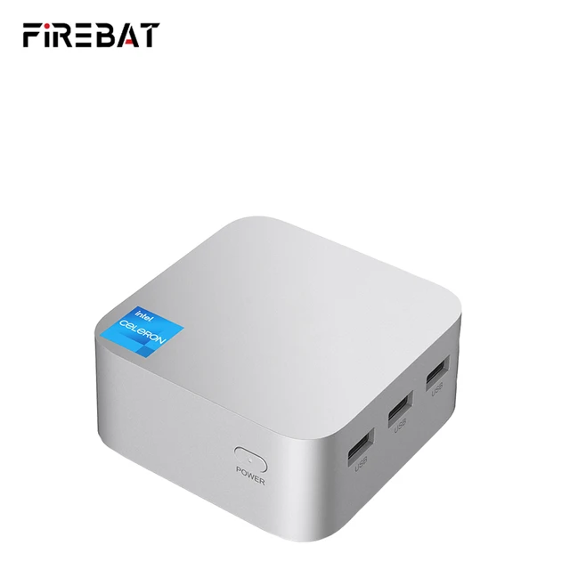 FIREBAT T8 프로 플러스 미니 PC 게이머, 인텔 N100 N5095 CPU, 윈도우 11 미니 PC 게이밍 DDR4 ...