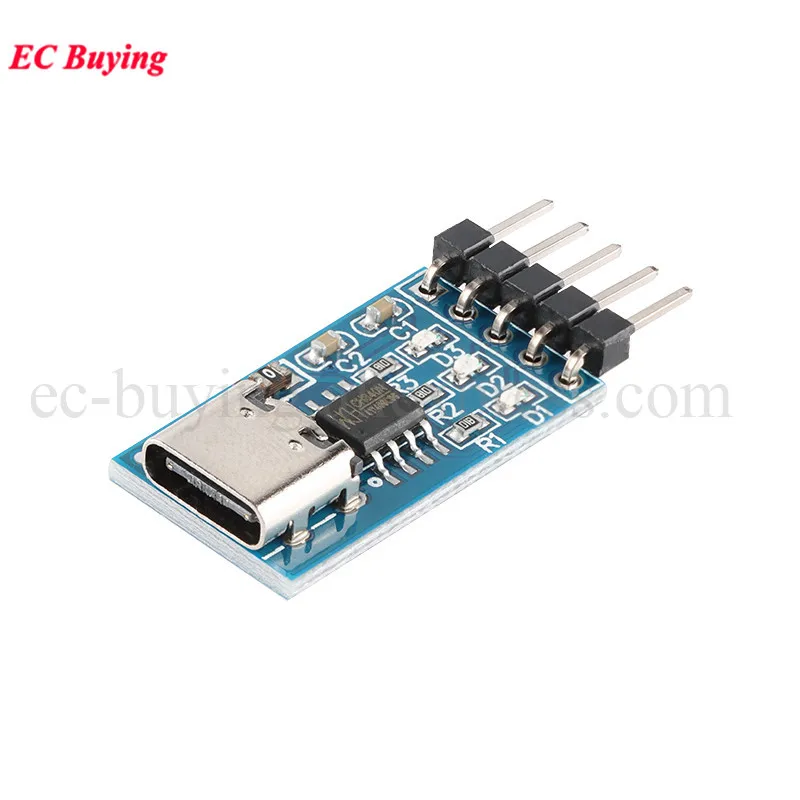 TYPE-C USB to TTL Serial Port CH340N Module CH340 DC 5V 3.3V Upgrade ...