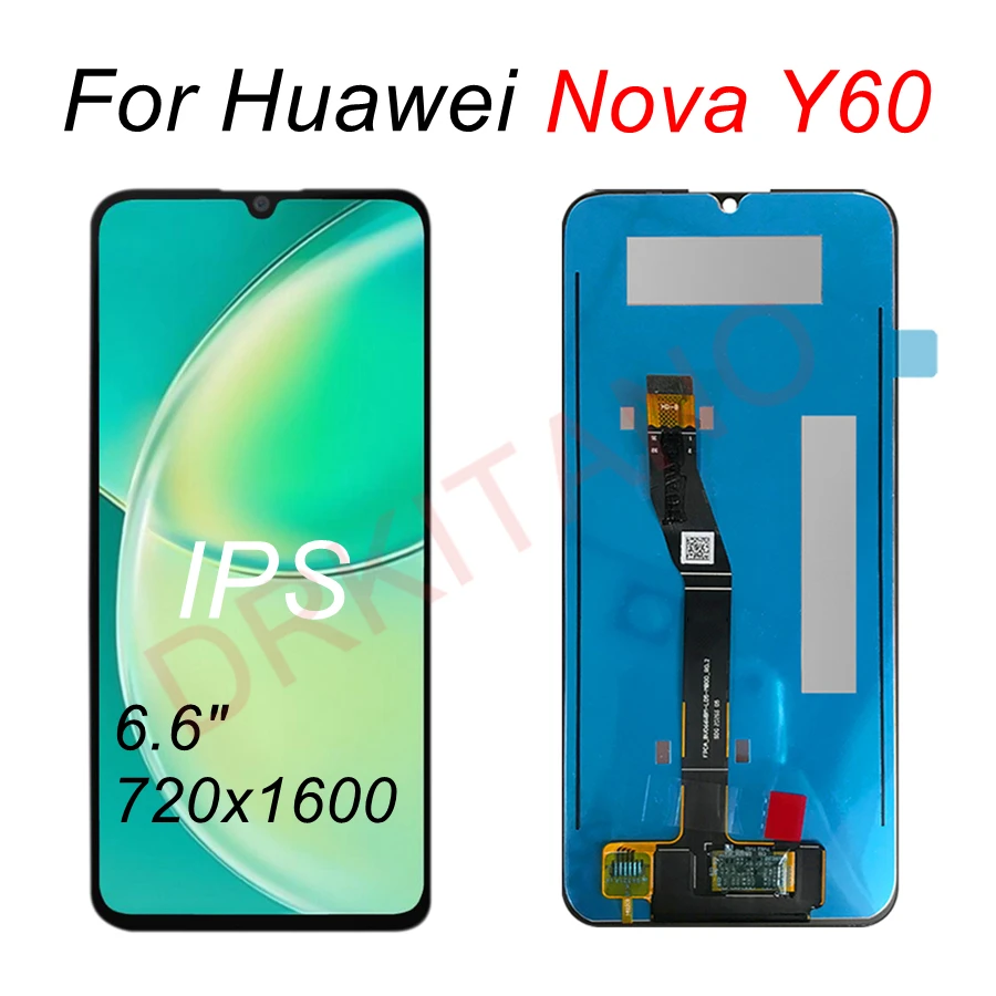 Original Display For Huawei Nova Y60 LCD Display Touch Screen Assembly ...