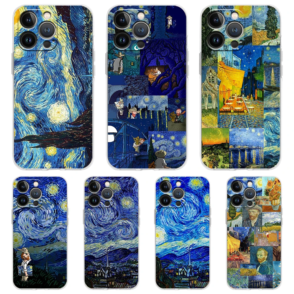 Van-Gogh-Series-Case-for-iPhone-16-15-14-13-12-Pro-Max-Cover ...