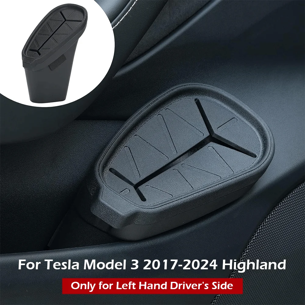 Trash-Can-For-Tesla-Model-3-2017-2024-Highland-Left-Front-Side-Door ...