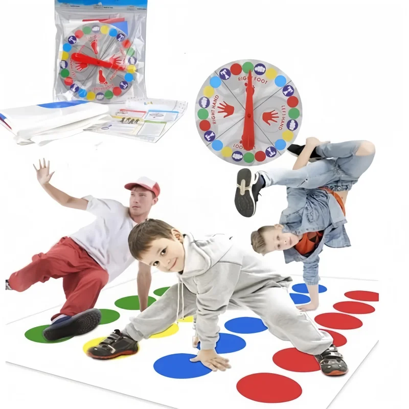 Fun Lndoor And Outdoor Twister Game Classic Board Game Twist Children's ...