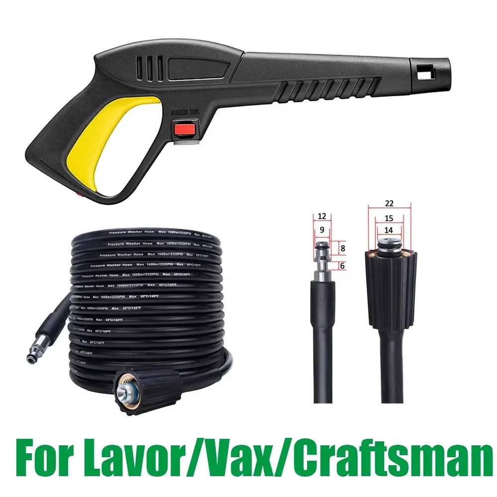 High Pressure Wash Gun for Lavor Lavorwash Bauker Vax Craftsman Generac ...