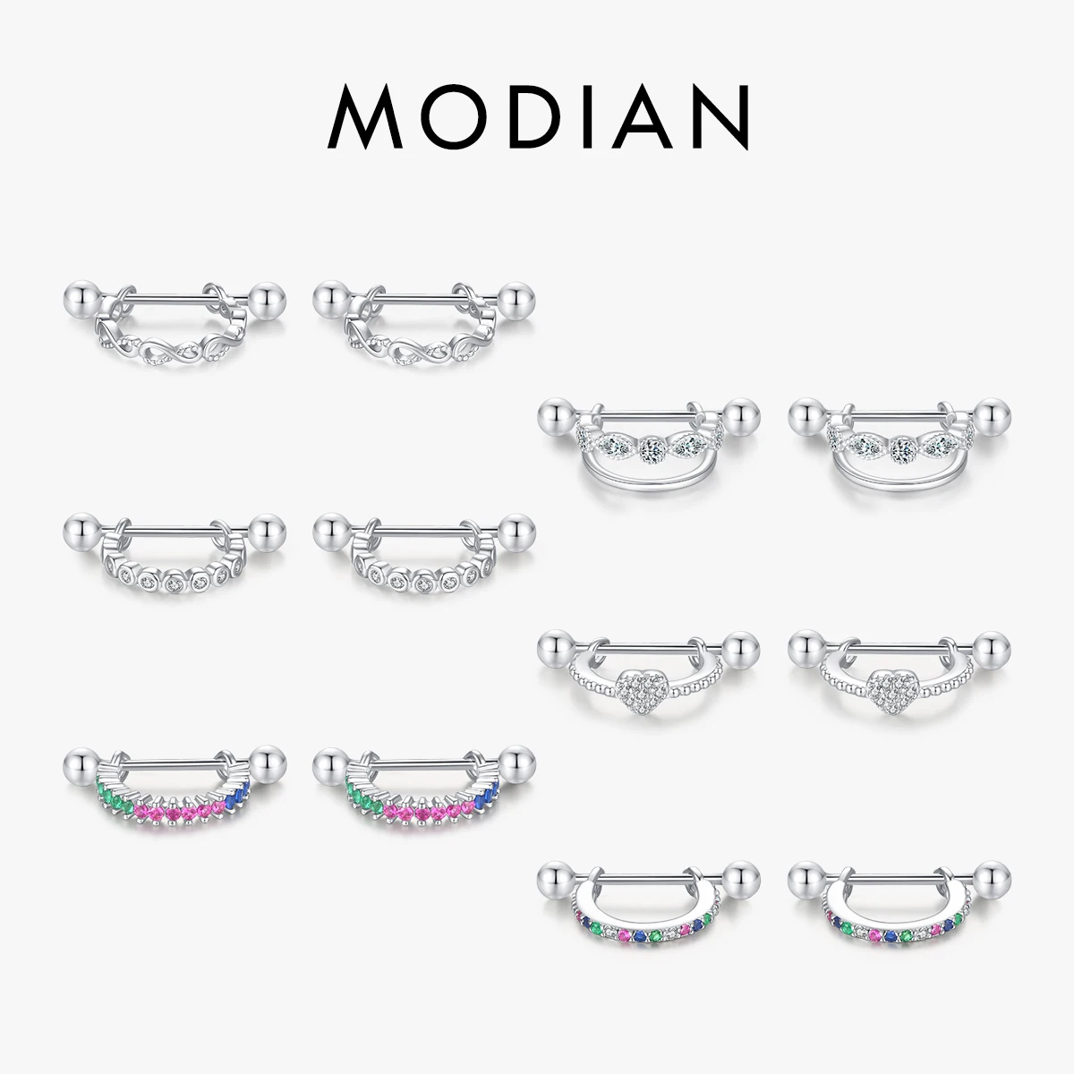 MODIAN-925-Sterling-Silver-Trendy-Colorful-Geometric-Cubic-Zirconia ...