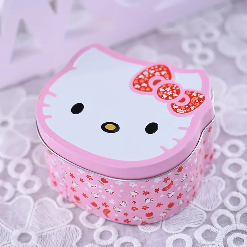 Hello-Kitty-Iron-Box-Cute-Anime-Box-Small-Cat-Storage-Toy-Bag-Tinplate ...