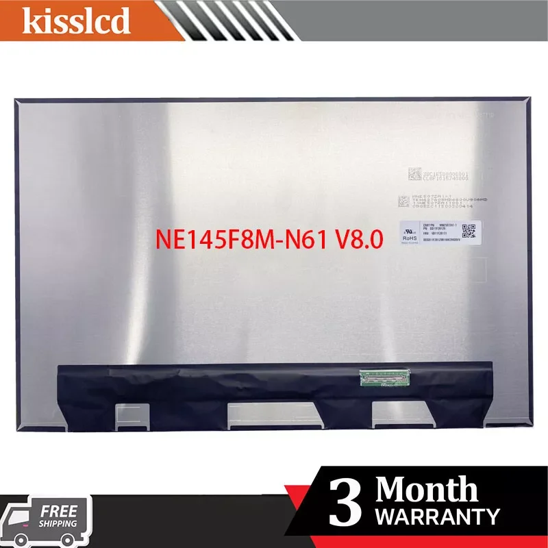 NE145F8M-N61 V8.0 14.0 inch Laptop LCD screen Panel 3072X1920 EDP IPS ...