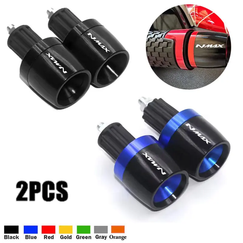 CNC Aluminum Motorcycle Accessories Handlebar Grips Ends Handle Bar Cap ...