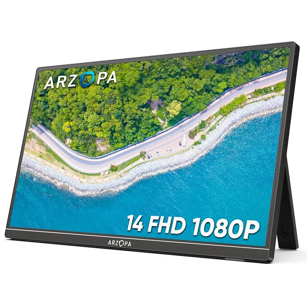 ARZOPA-14-0-1080P-FHD-IPS-Monitor-Port-til-Ultrafino-USB-C-HDMI-Segunda ...