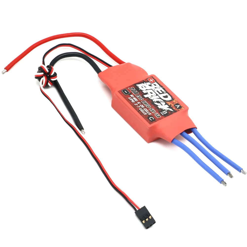 Red Brick 50A/70A/80A/100A/125A/200A Brushless ESC Electronic Speed Co ...