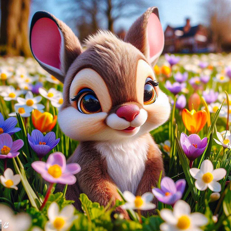 Handmade-DIY-Disney-Diamond-Painting-Kit-Water-Diamond-Squirrel-Cross ...