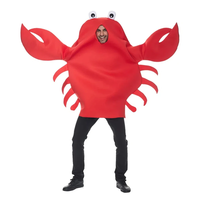 Marine-Creatures-Lobster-Soldiers-Crab-Generals-Cosplay-Costumes-Red ...