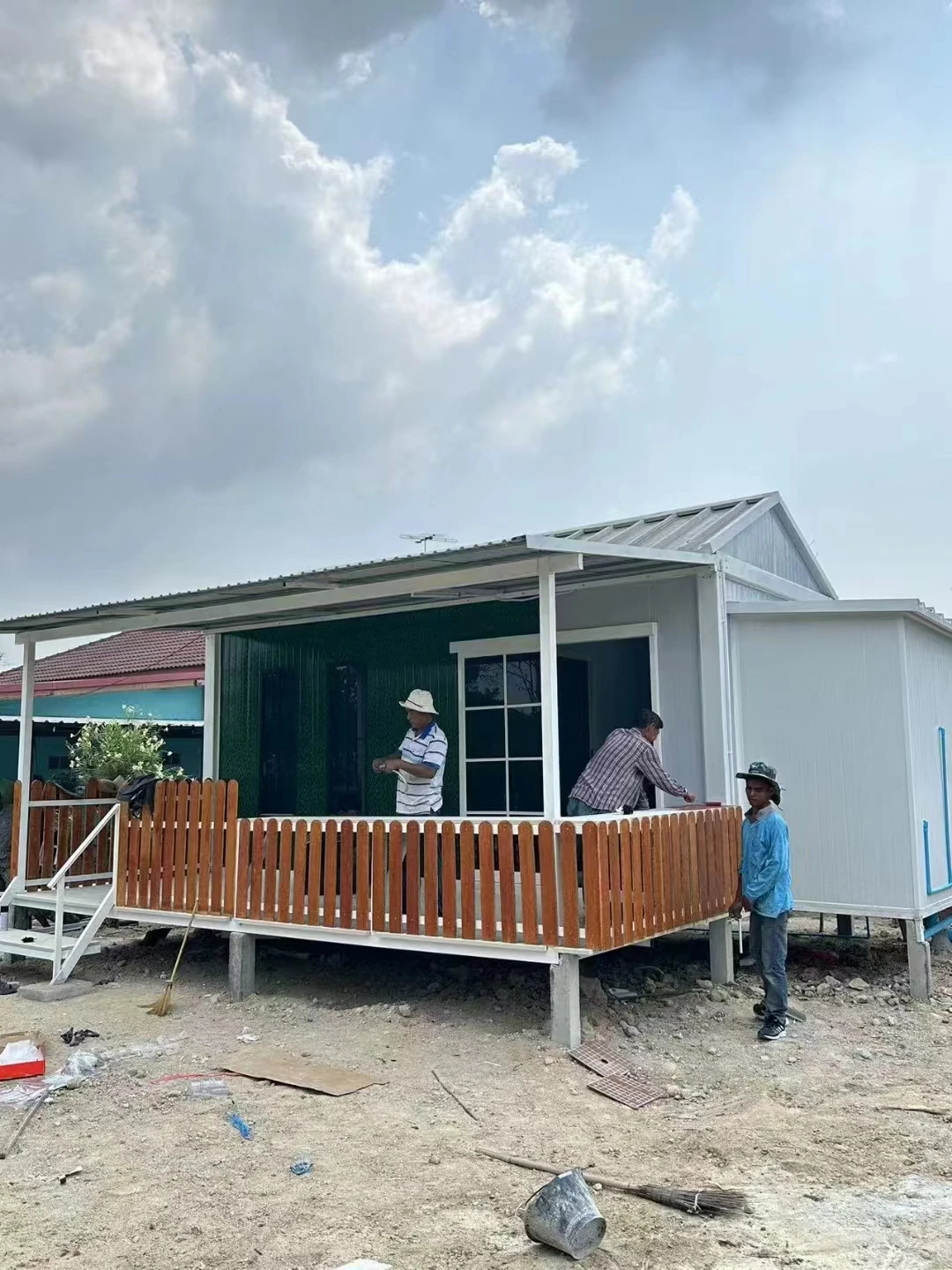 Housing-modulars-detachable-Prefab-garden-warehouse-factory-built ...