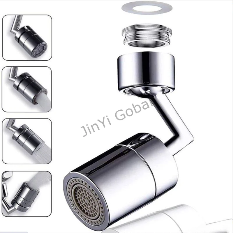 720-Degree-Swivel-Tap-Aerator-Adjustable-Dual-Mode-Sprayer-Filter ...