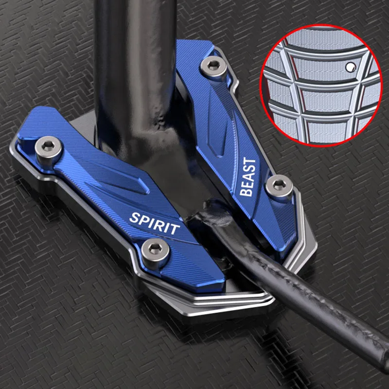 Spirit-Beast-Motorcycle-CNC-Kickstand-Foot-Side-Stand-Extension-Pad ...
