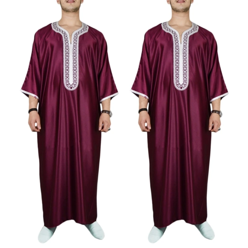 Middle-East-Jubba-Thobe-for-Men-Traditional-Muslim-Clothing-Male-Saudi-Arab-Caftans-Islamic ...