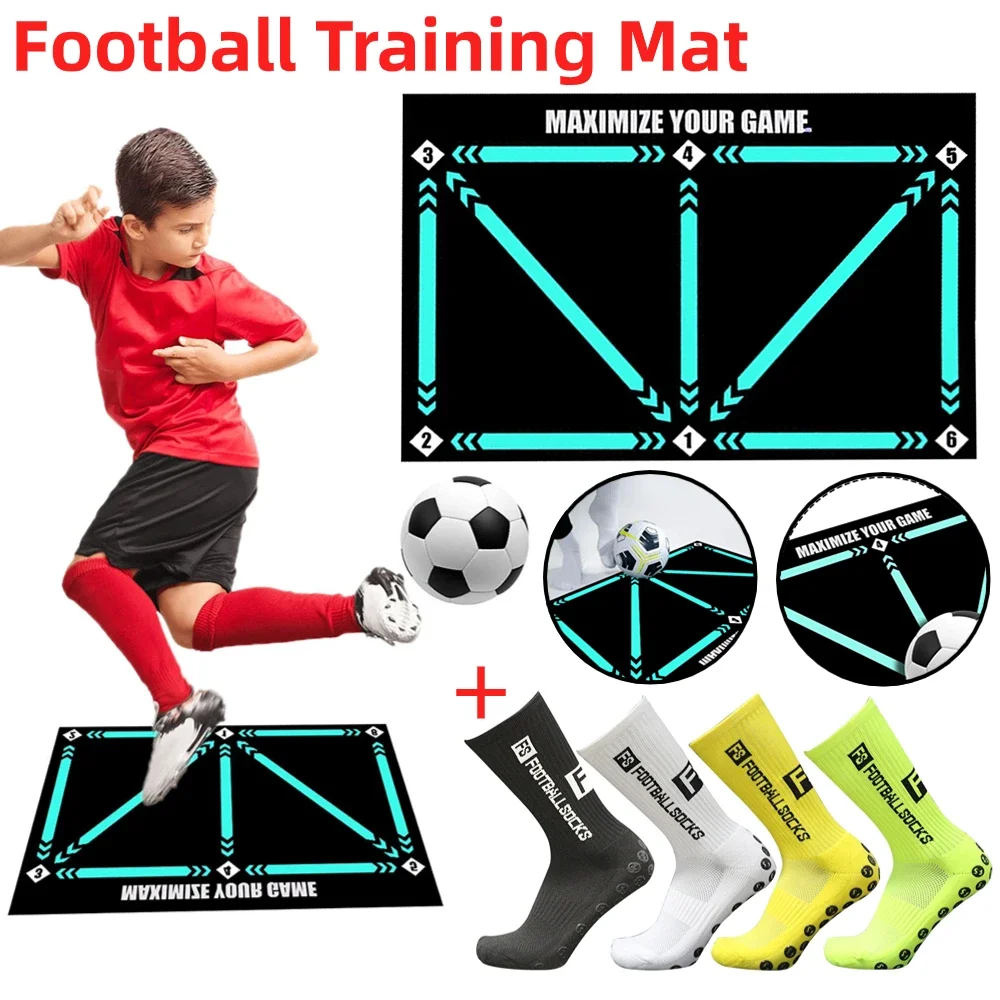 Football-Training-Mat-Non-Slip-Foldable-Kids-Adult-Dribble-Training-Mat ...