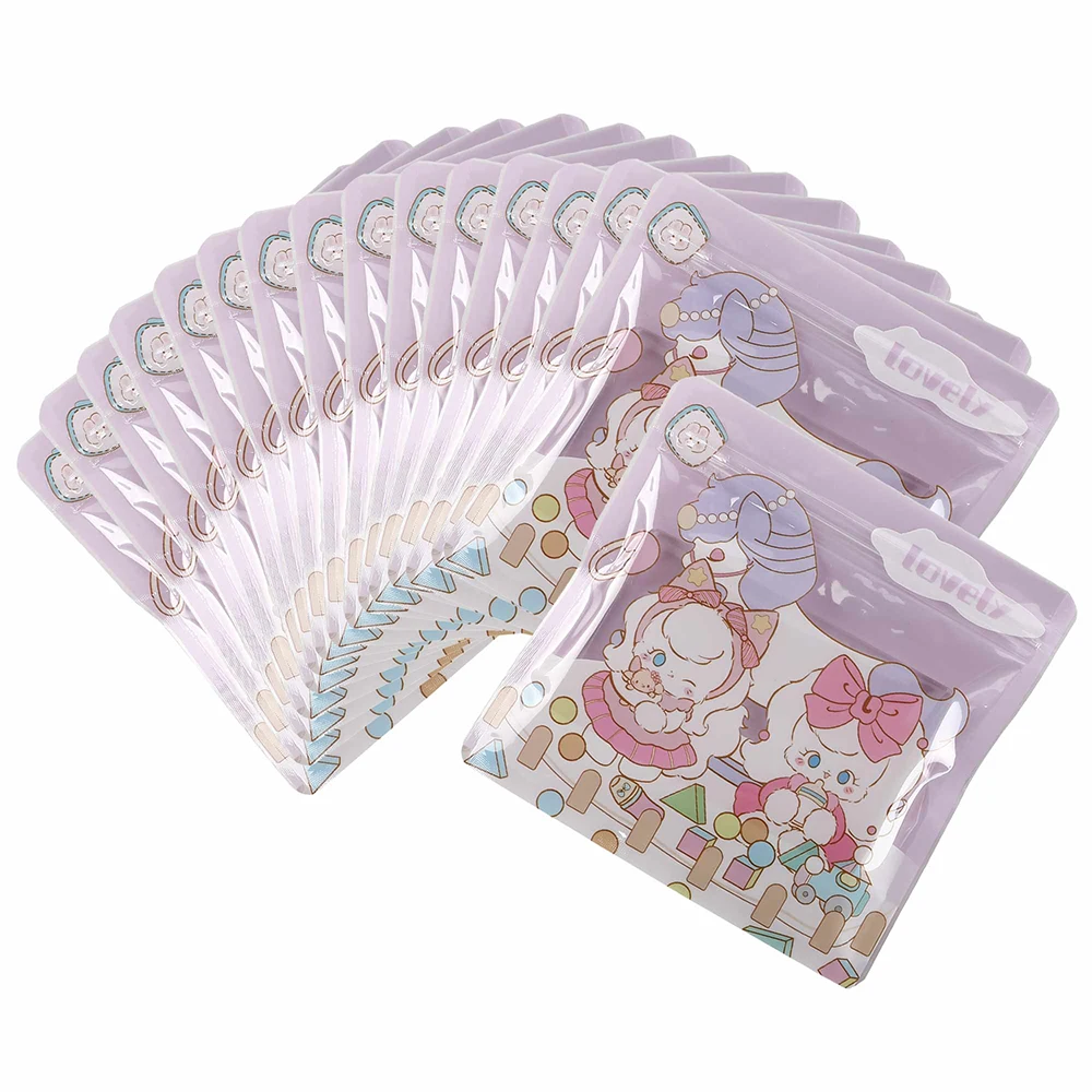 Cartoon-Printed-Zip-Lock-Mylar-Bag-Smell-Proof-Candy-Cookie-Snack-Bag ...
