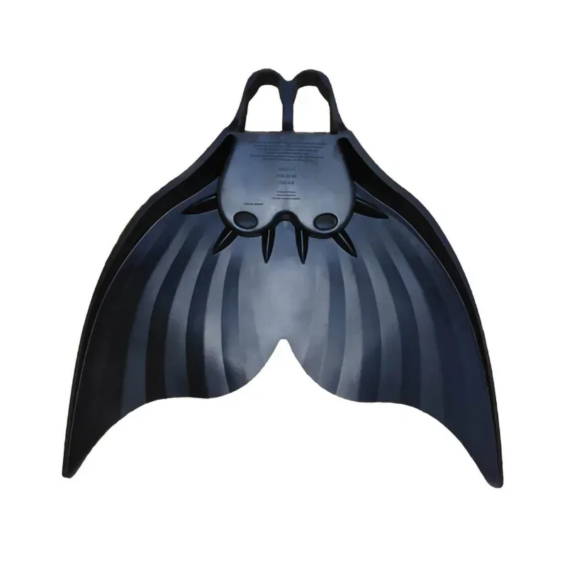 Rubber-Fins-Tail-Adult-Children-Monofins-Pure-Silicone-Rubber-Diving ...
